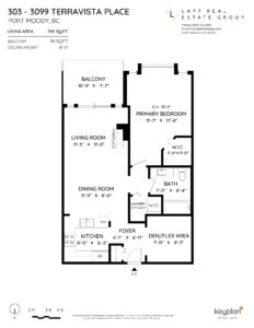For Sale! 303 3099 Terravista Place, Port Moody, B.C.